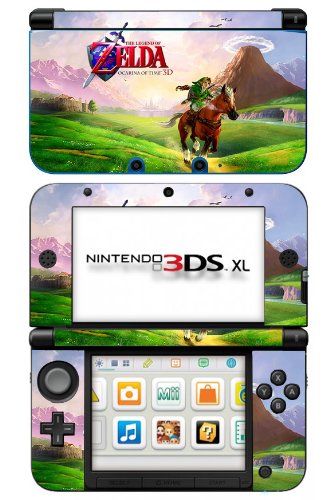 Ocarina of Time Game Skin for Nintendo 3DS XL Console