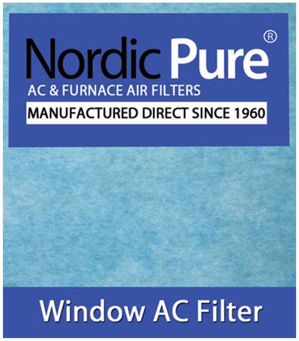 Nordic Pure 15x24 HP44 AC Furnace Air Filters, 15 x 24 x 1/4 (15 x 24 x 0.25), 6 Count