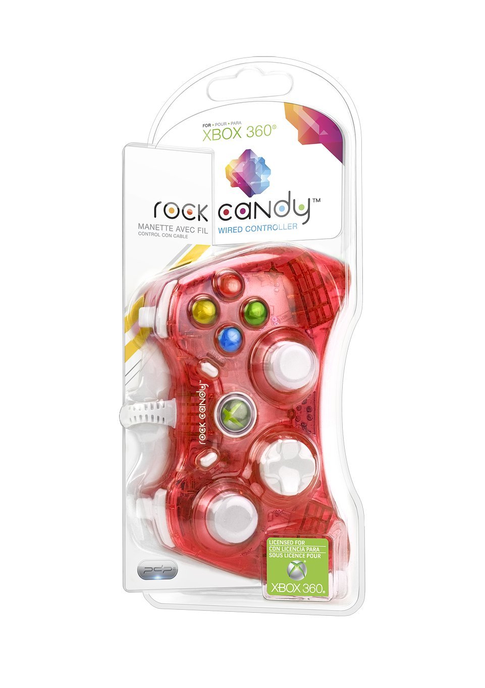 PDP Rock Candy Xbox 360 Controller - Red