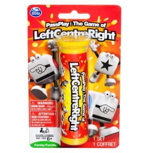 left center right dice game - styles vary tube/tin