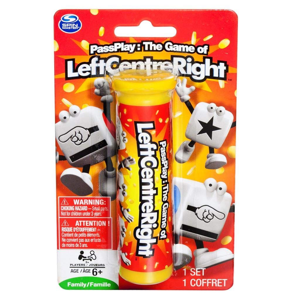 Left Center Right Dice Game - Styles Vary Tube/Tin