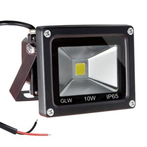 glw 12v ac or dc led flood light,10w mini ip65 waterproof outdoor light,900lm,6000k,daylight white security light,80w halogen bulb equivalent