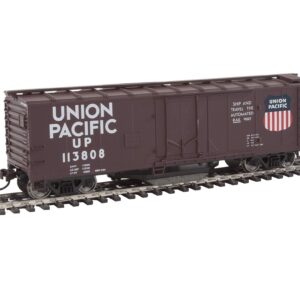 Walthers Trainline 40' Plug-Door Track Cleaning Boxcar - Union Pacific #113808 HO Scale