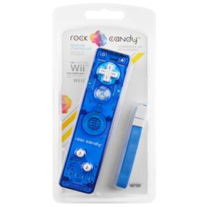 PDP PL-8560B Rock Candy Gesture Controller for Wii/Wii U, Blueberry Boom