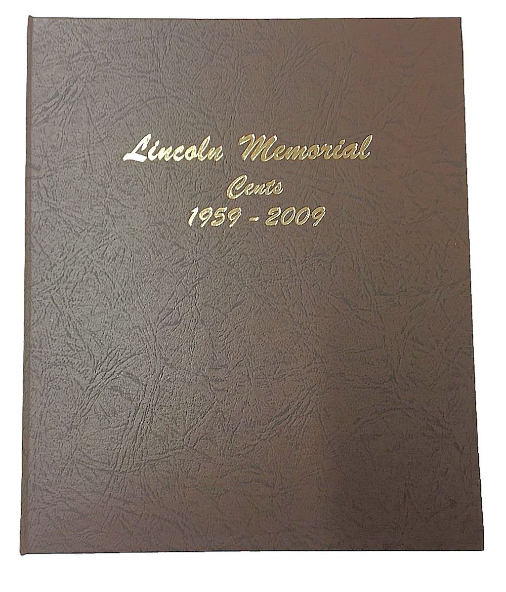 Dansco US Lincoln Memorial Cent Coin Album 1958 - 2009 #7102