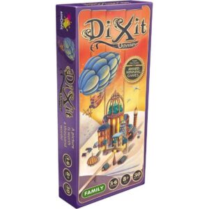 dixit odyssey board game expansion - enrich your imagination with 84 new cards! creative storytelling game, fun family game for kids & adults, ages 8+, 3-6 players, 30 min playtime, made by libellud