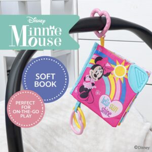 KIDS PREFERRED Disney Baby Minnie Mouse On The Go Soft Book for Babies