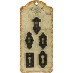 graphic 45 ornate metal key holes