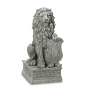 accent plus 57070098 regal lion garden statue, no size, green