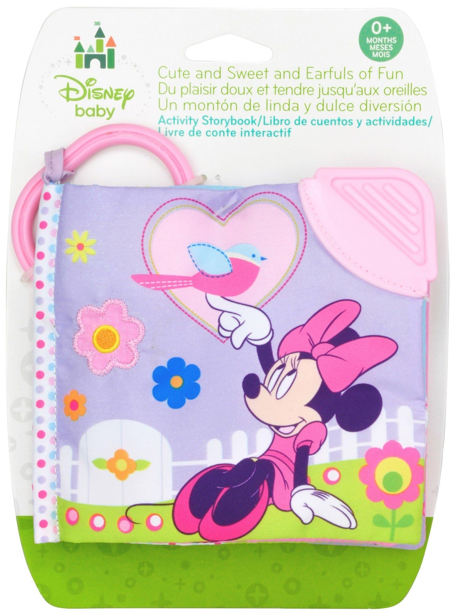 KIDS PREFERRED Disney Baby Minnie Mouse On The Go Soft Book for Babies