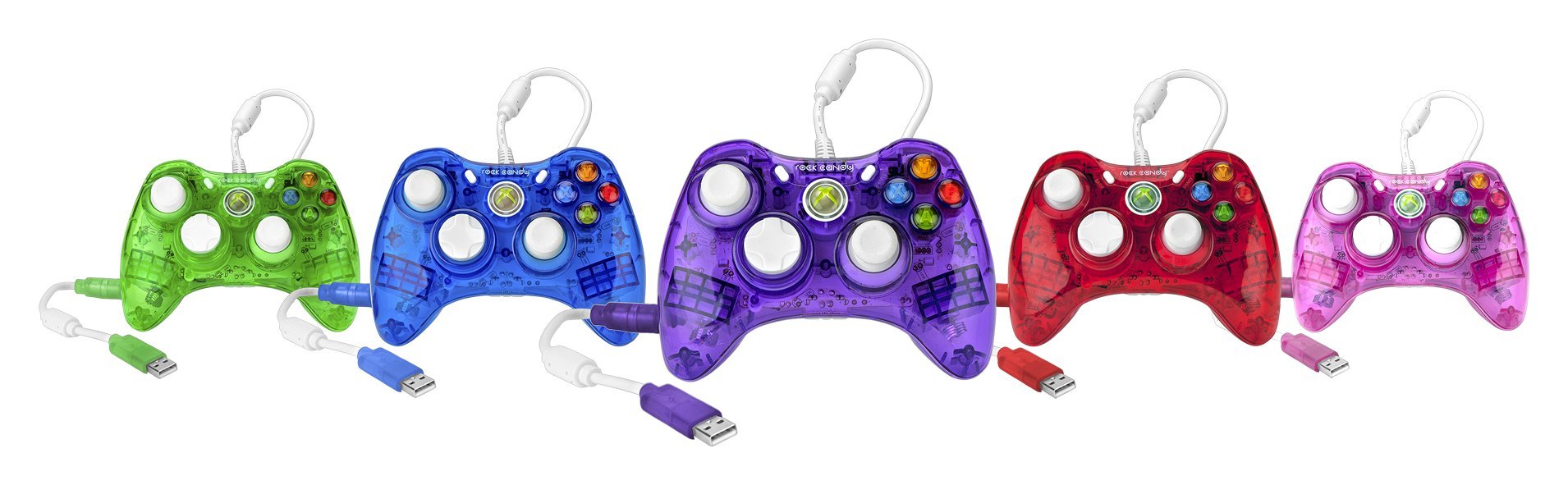 PDP Rock Candy Xbox 360 Controller - Red