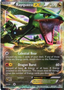 pokemon - rayquaza-ex (85) - bw - dragons exalted - holo