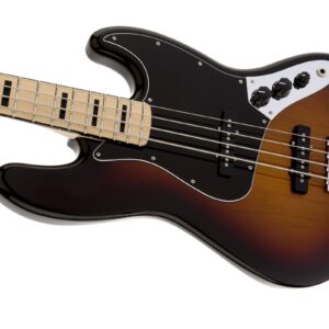 Fender Geddy Lee Jazz Bass, 3-Color Sunburst, Maple Fingerboard