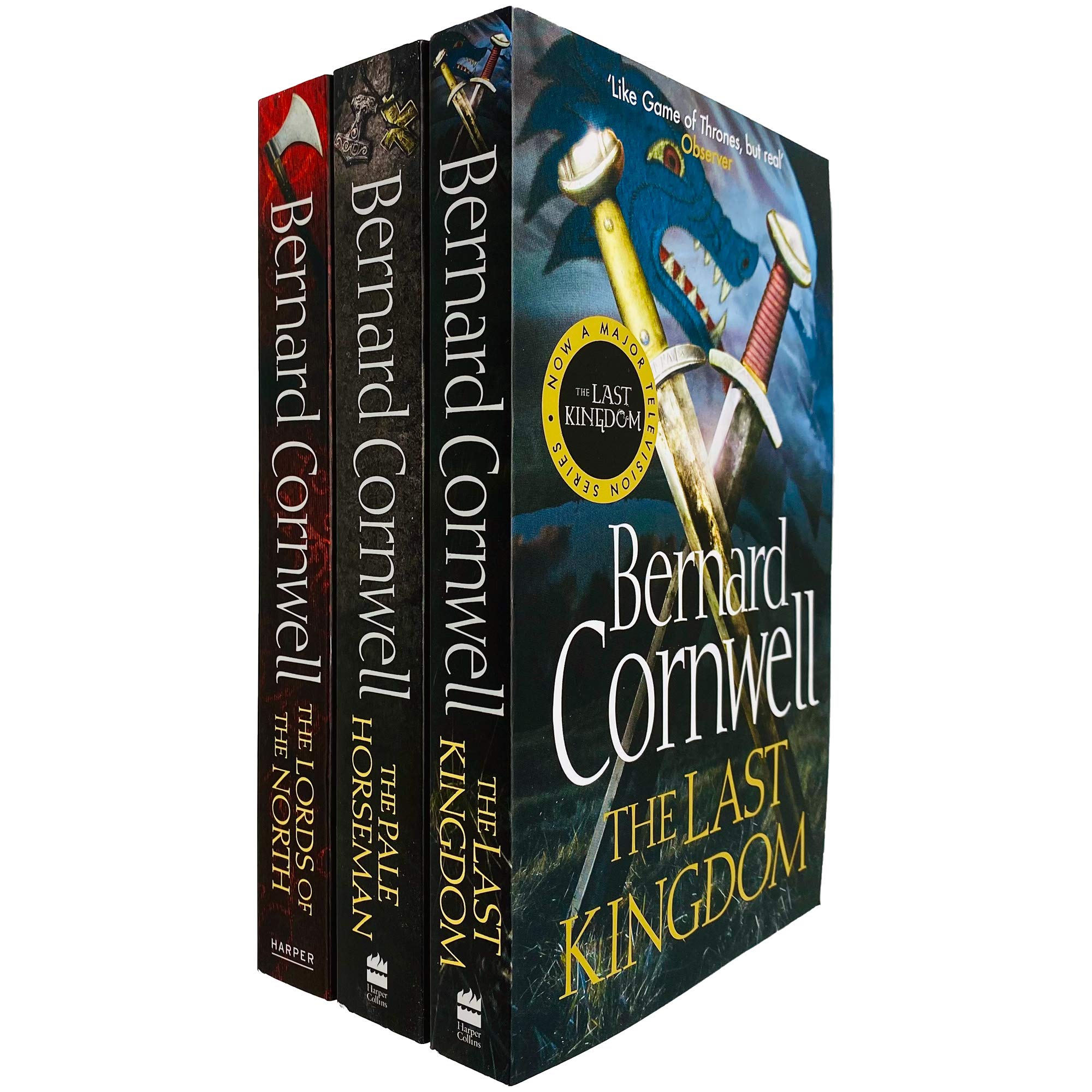 The Last Kingdom Series Books 1 - 3 Collection Set by Bernard Cornwell