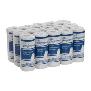 Pacific Blue Select 2-Ply Perforated Roll Paper Towels By Georgia-Pacific Pro, 85 Sheets Per Roll, 15 Rolls Per Case