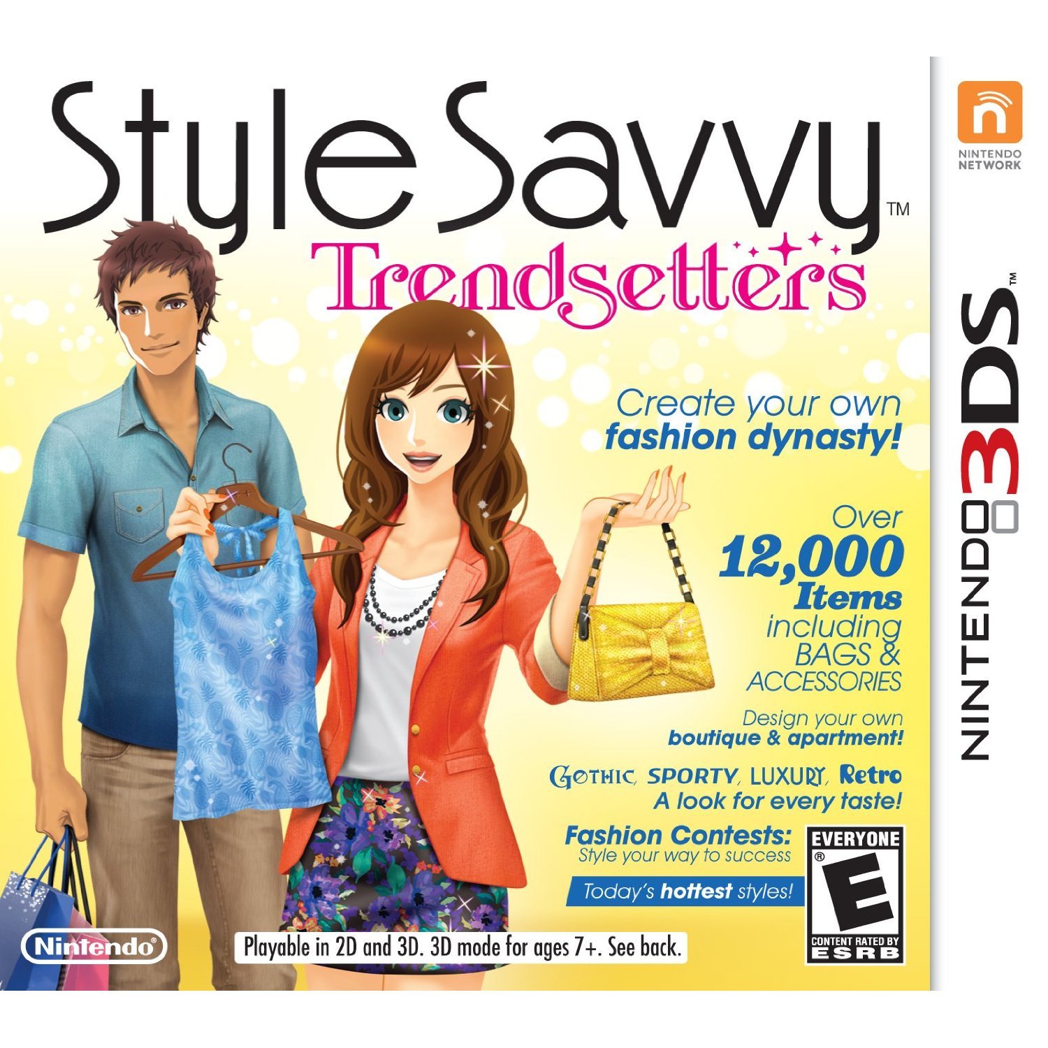 Nintendo 3DS Style Savvy Trendsetters Game