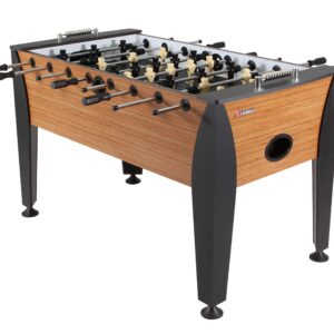 Atomic Pro Force 56" Foosball Table with Internal Ball Return and Ball Entry, Leg Levelers, and Heavy-Duty Legs