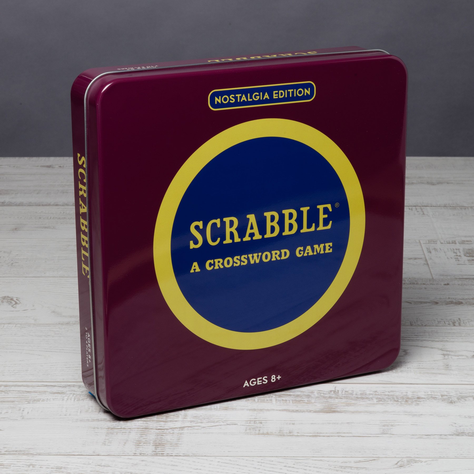 WS Game Company Scrabble Nostalgia Edition in Collectible Tin