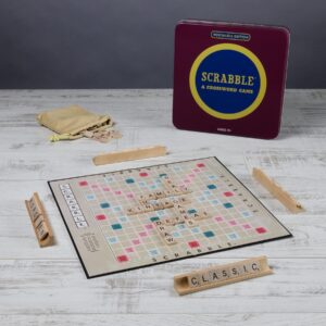 WS Game Company Scrabble Nostalgia Edition in Collectible Tin