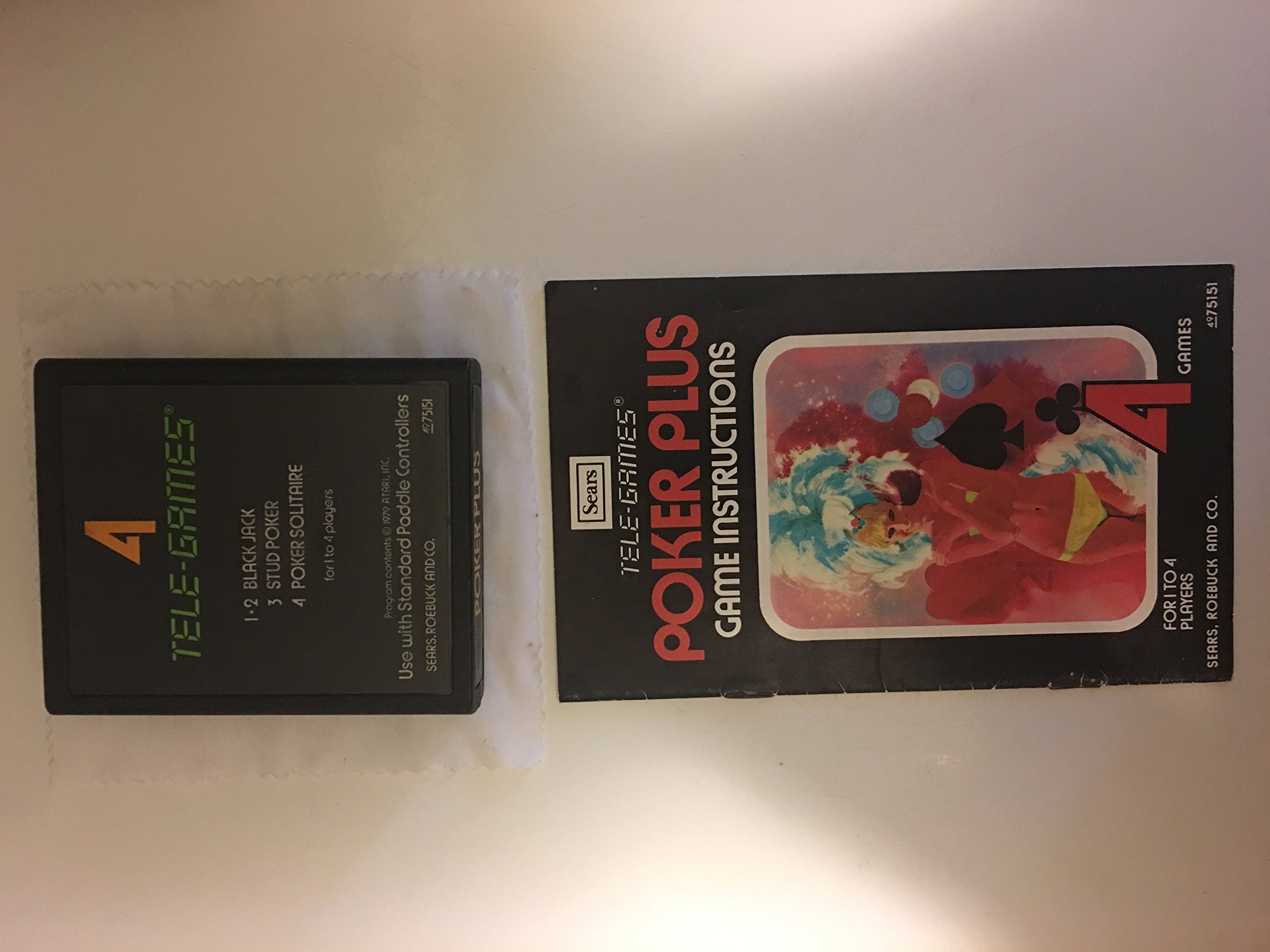 Poker Plus (Atari 2600, 1979)