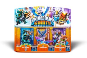 activision skylanders giants 3 pack gill grunt flashwing double trouble