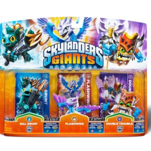 Activision Skylanders Giants 3 Pack Gill Grunt Flashwing Double Trouble