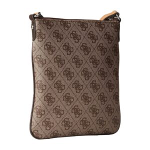 GUESS Women's Scandal Mini Crossbody Brown Crossbody Bag