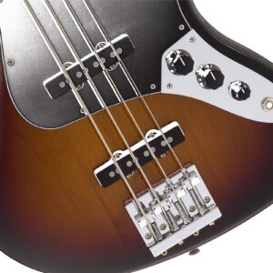 Fender Geddy Lee Jazz Bass, 3-Color Sunburst, Maple Fingerboard