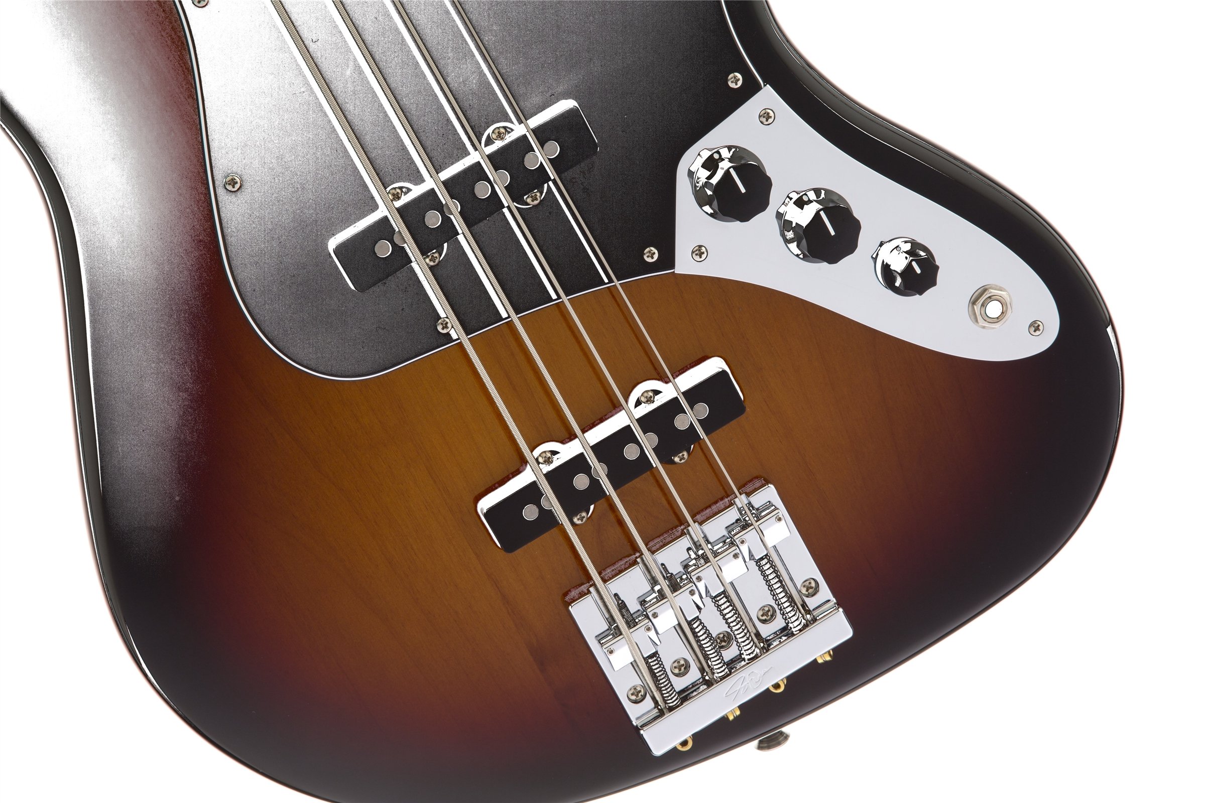 Fender Geddy Lee Jazz Bass, 3-Color Sunburst, Maple Fingerboard