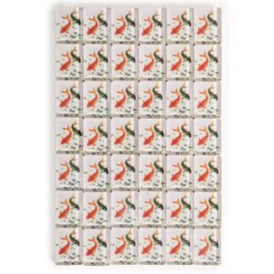 Yellow Mountain Imports Set of 166 American Mahjong Tiles, Koi (Tiles Only Set)