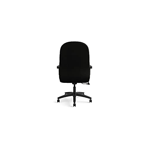 HON 2091SR11T 2090 Pillow-Soft Series Executive Leather High-Back Swivel/Tilt Chair, Black