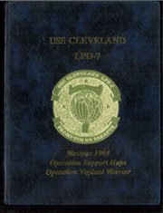 (custom reprint) yearbook: 1994 cleveland (lpd 7 cl 55) - naval cruise book