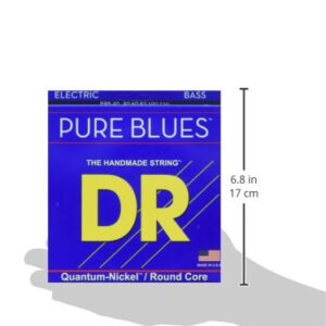 DR Strings PURE BLUES Bass Guitar Strings (PB5-40)