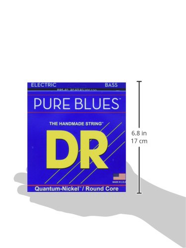 DR Strings PURE BLUES Bass Guitar Strings (PB5-40)