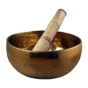 tibetan singing bowl / prayer bowls / rin gong / suzu gongs - medium by tibetan