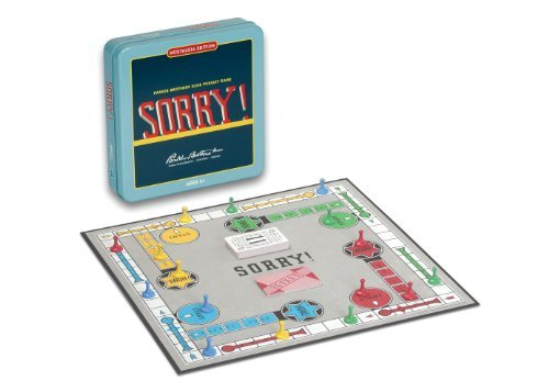 WS Game Company Sorry! Nostalgia Edition Board Game in Collectible Tin