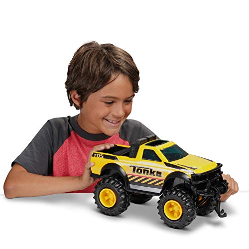 Funrise Tonka Steel 4x4 Pickup Truck Vehicle , Yellow