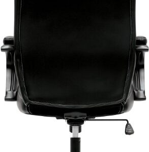 HON Managerial Office Chair- High-Back Computer Desk Chair with Loop Arms , Black (VL402)