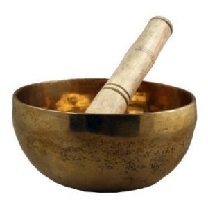 tibetan singing bowl / prayer bowls / rin gong / suzu gongs - large by tibetan