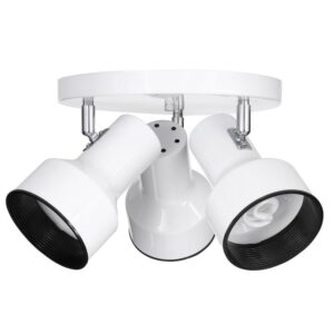 hampton bay ro101 3-light ceiling spotlight white, see picture