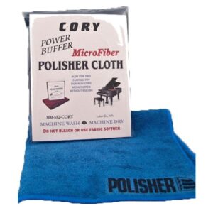 cory piano polisher cloth - microfiber