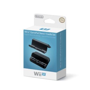 Wii U GamePad Stand/Cradle Set - Black