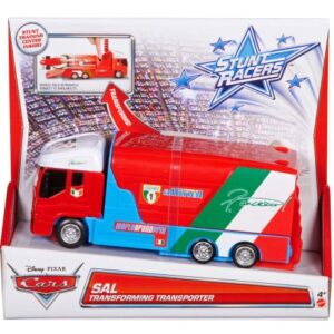 Disney Cars Toys Francescos Stunt Racers Transforming Transporter Vehicle