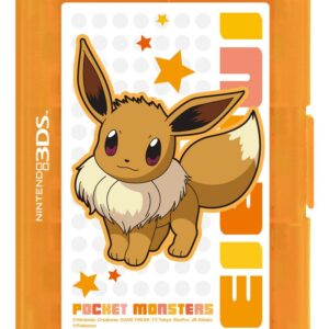 Pokemon BW Black White 3DS 24 GAME Case Protector Hori Card - Eevee