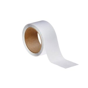 3M Safety-Walk Slip Resistant Tape, 2 in x 15 ft, Anti Slip Clear Tape, Ideal For Slippery & Wet Conditions, Self-Adhesive Backing, Quick & Easy Application, Durable & Long-Lasting (220C-R2X180)