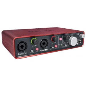 focusrite scarlett 2i4 (1st gen) usb audio interface