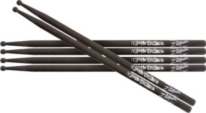 zildjian travis barker black signature drumstick 3-pack