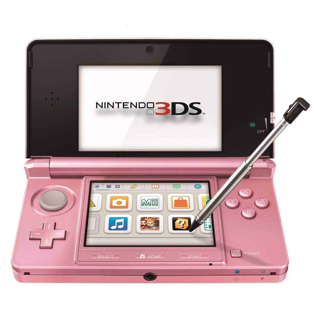 Nintendo 3DS Pink - Nintendo 3DS