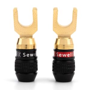 Sewell Deadbolt 45 Spade Plugs, 6 Pairs