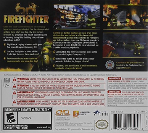 Firefighter 3D - Nintendo 3DS